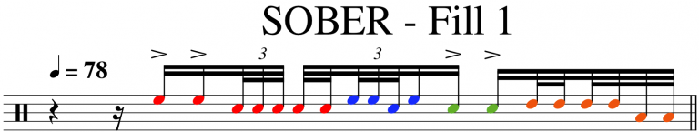 TOOL - Sober: Opening Drum Fill - Sheboygan Drums - Drum Lessons ...
